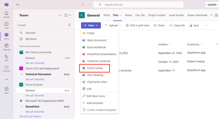 New data sync solution is now supported in forms created from SharePoint, OneDrive and Teams ...