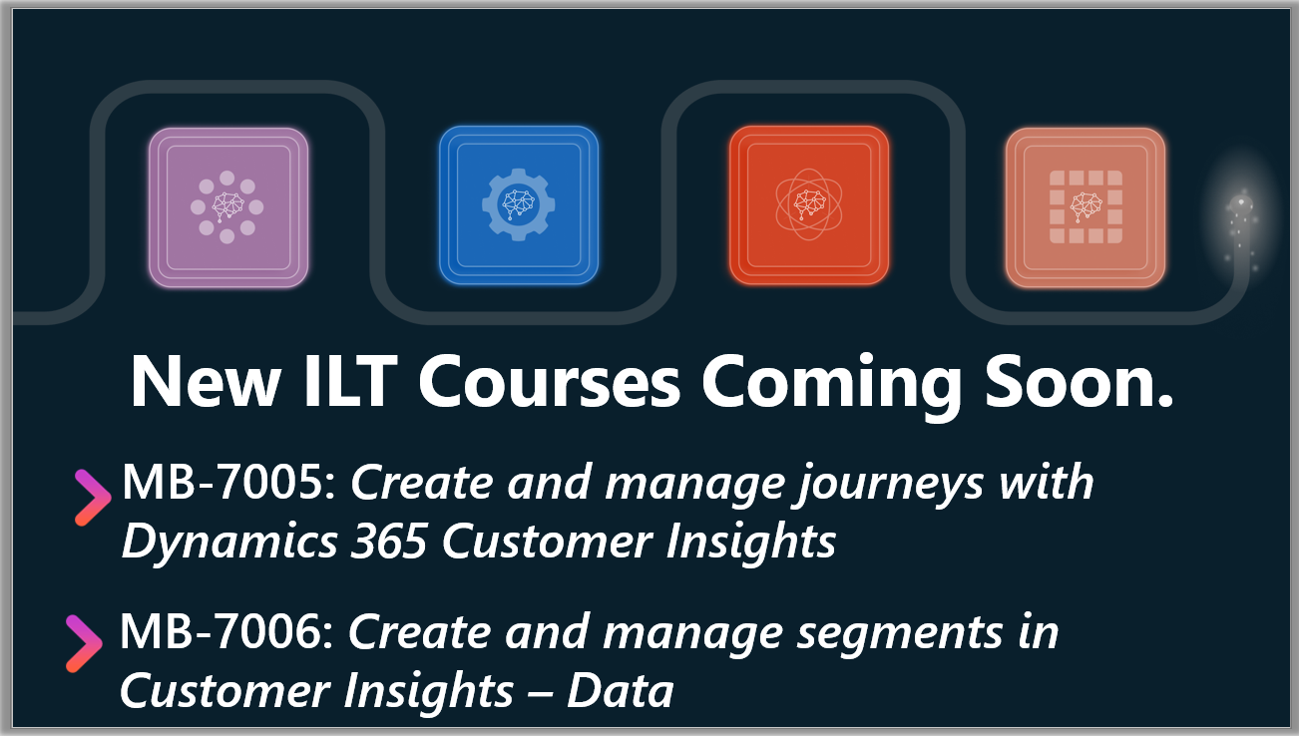 Additional MB courses coming in December! MB-7005 & 7006 | Microsoft ...