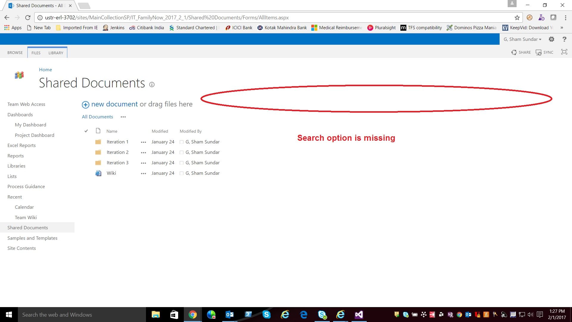 SharePoint foundation 2013, Search option is NOT available in the site ...