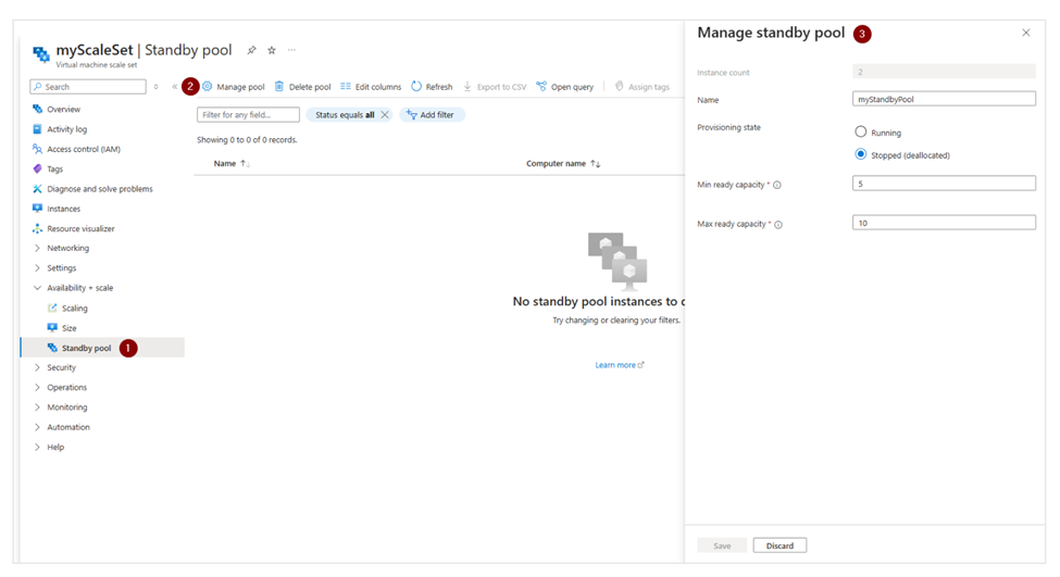 General Availability: Standby Pools for Virtual Machine Scale Sets with ...