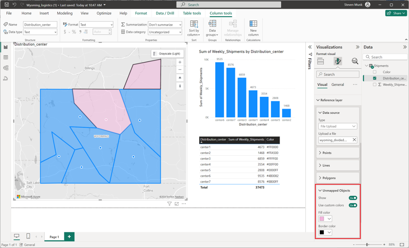 Introducing the Data-Bound Reference Layer in Azure Maps Visual for Power BI | Microsoft ...