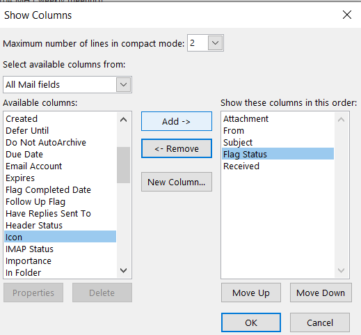 Outlook inbox not showing reply sign | Microsoft Community Hub