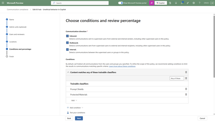 New Purview Communication Compliance features for Copilot and Insider ...