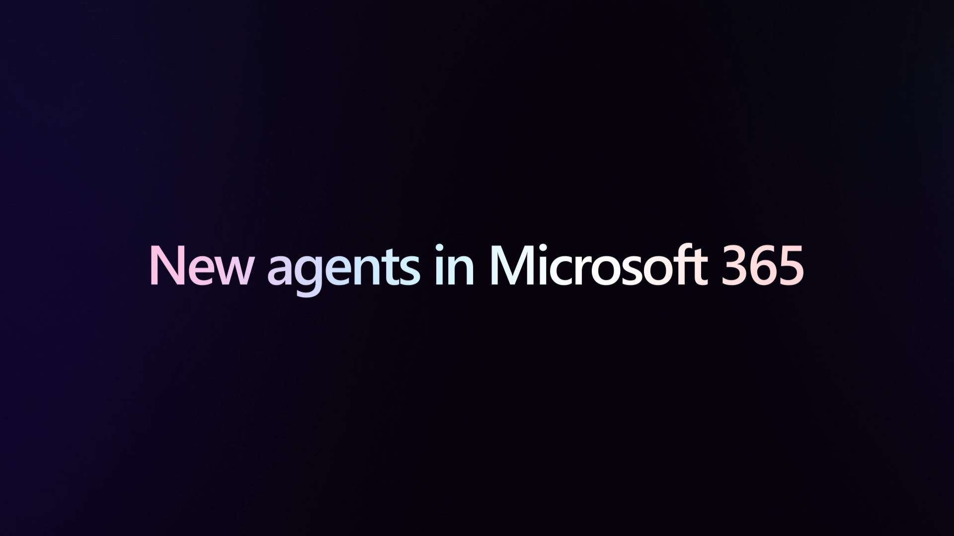 Introducing new agents in Microsoft 365 | Microsoft Community Hub