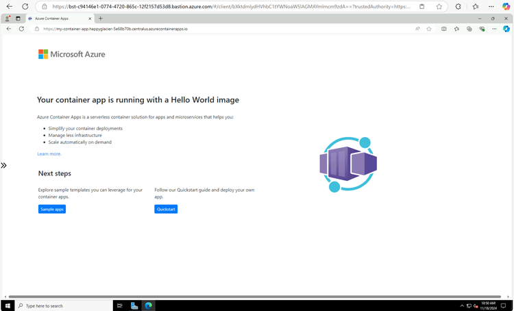 Connect Privately to Azure Front Door with Azure Container Apps | Microsoft Community Hub