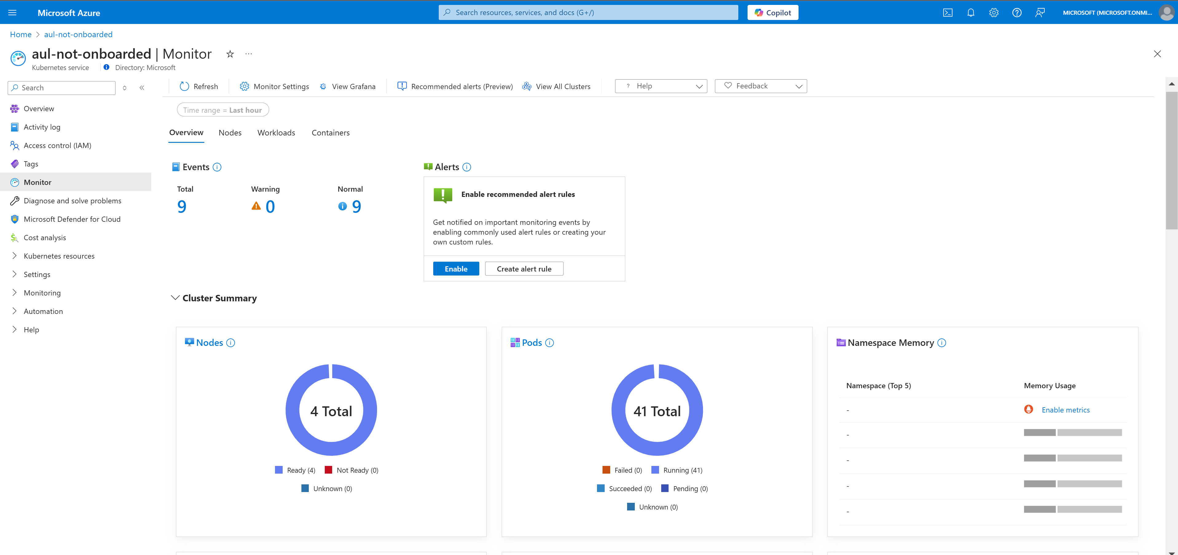 Public Preview: The New AKS Monitoring Experience | Microsoft Community Hub