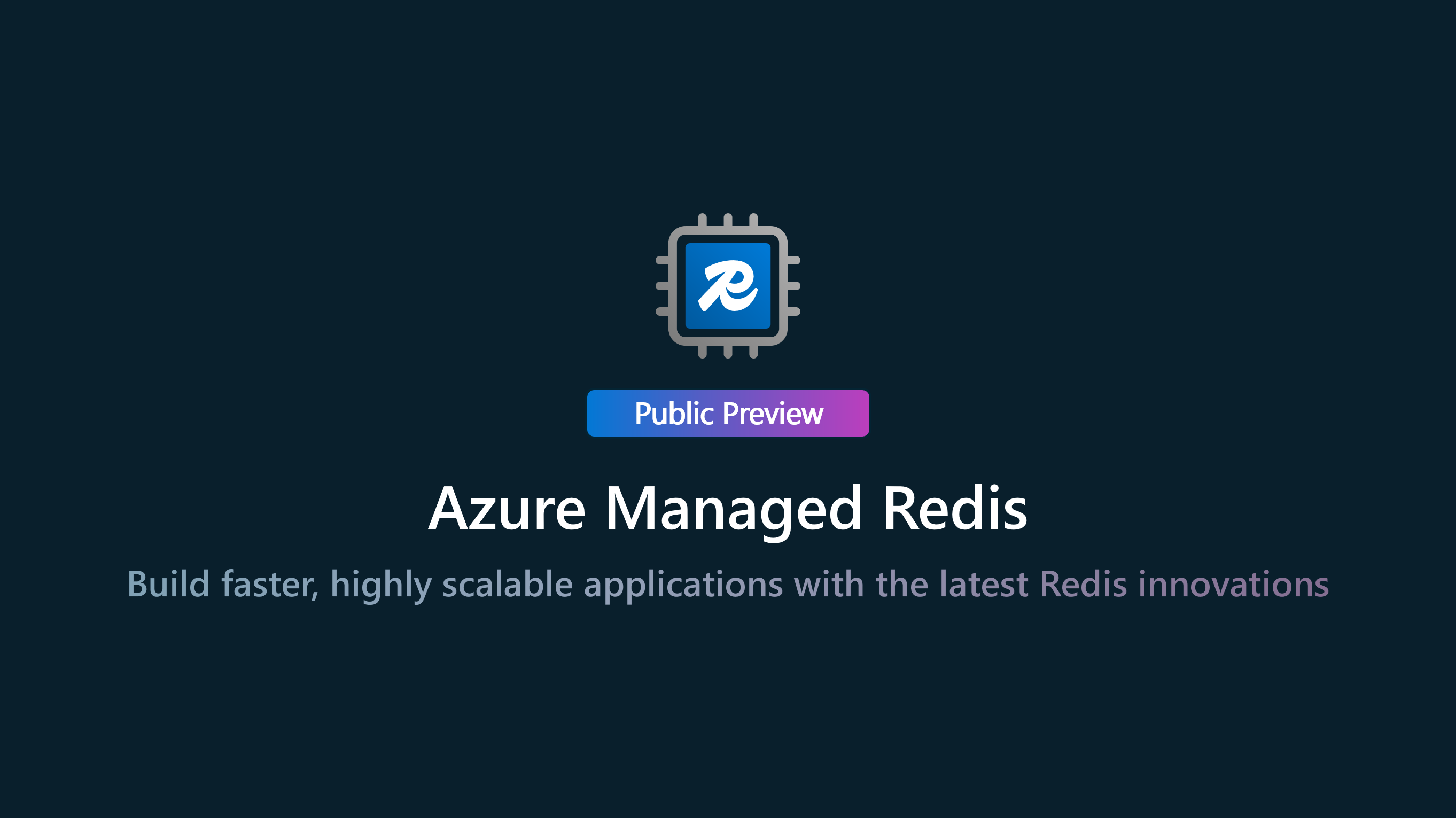 Azure Managed Redis Ignite 2024