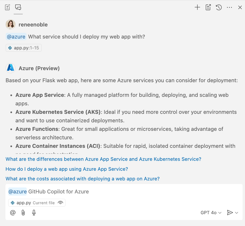 Deploy web apps with help from GitHub Copilot for Azure! | Microsoft ... Deploy web apps with help from GitHub Copilot for Azure! | Microsoft ...