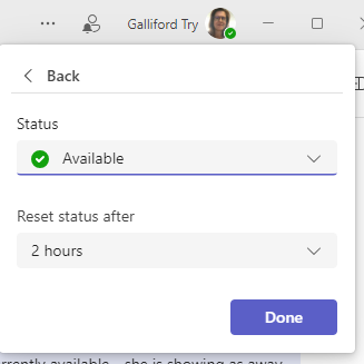 script to use PowerShell to Report Teams Status, Presence and Reset After Time | Microsoft ...