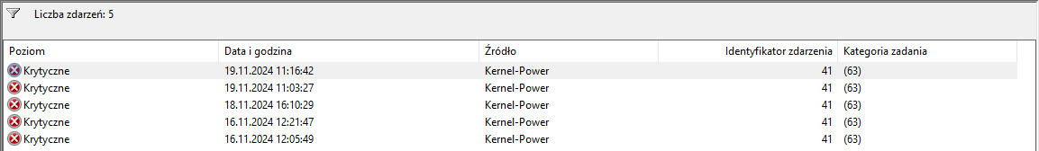 Kernel - power 41 (63) error on new pc | Microsoft Community Hub