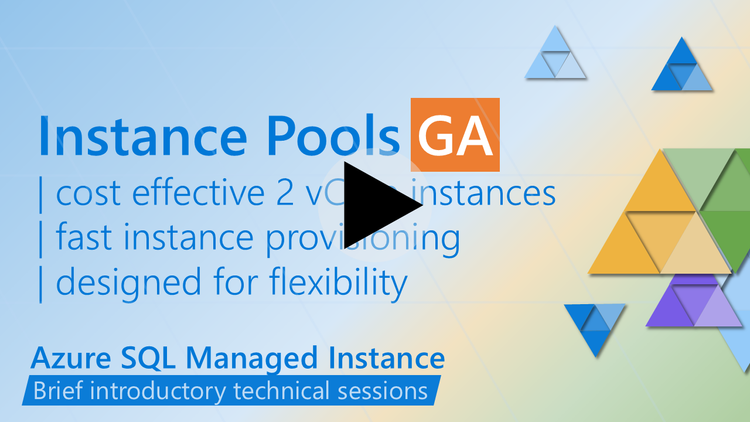 Azure SQL Managed Instance pools: General Availability | Microsoft ...
