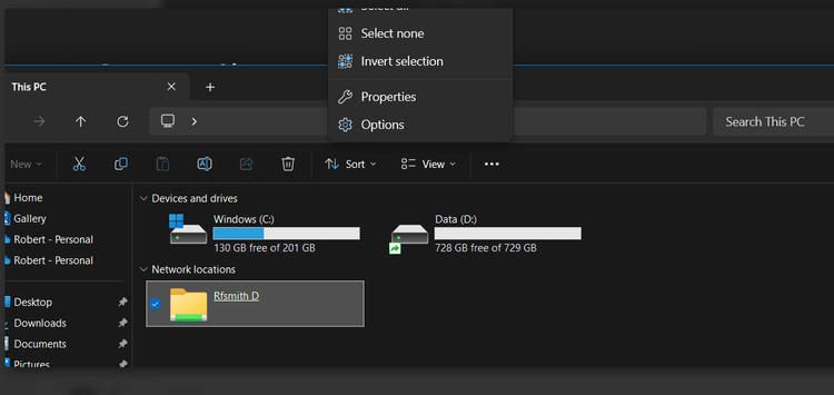 File explorer "see more" tab always opens upwards 24H2 | Microsoft ...