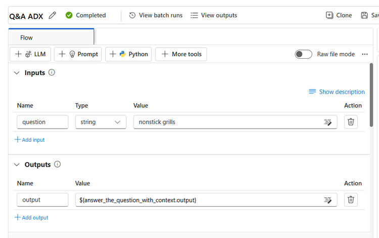 Azure AI Studio Prompt Flow with Azure Data Explorer for Vector Search ...