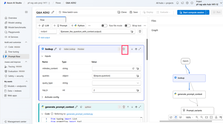 Azure AI Studio Prompt Flow with Azure Data Explorer for Vector Search ...