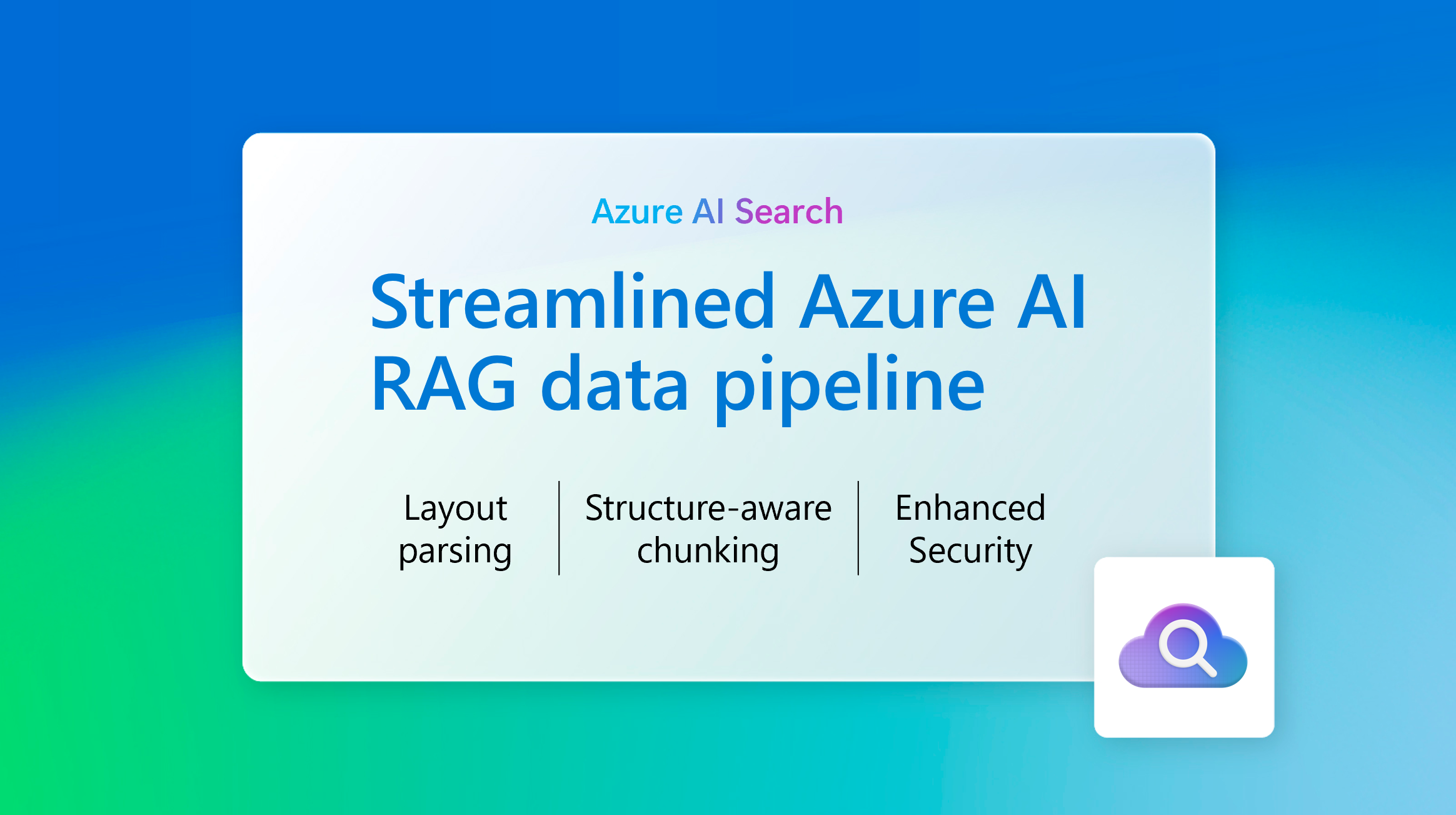 Prep your Data for RAG with Azure AI Search: Content Layout, Markdown ...
