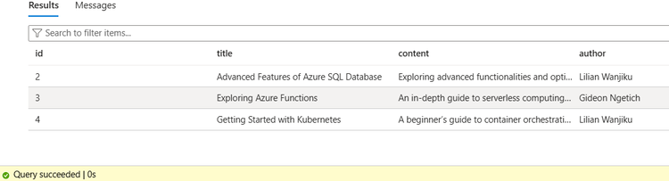 Getting Started with Azure SQL Database | Microsoft Community Hub