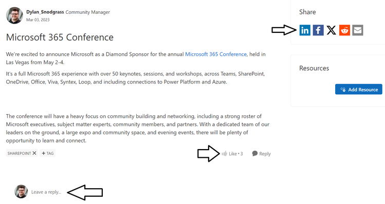 Contributing to the Community | Microsoft Community Hub