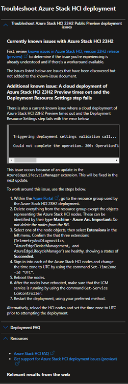 Triggering deployment settings validation failed | Microsoft Community Hub