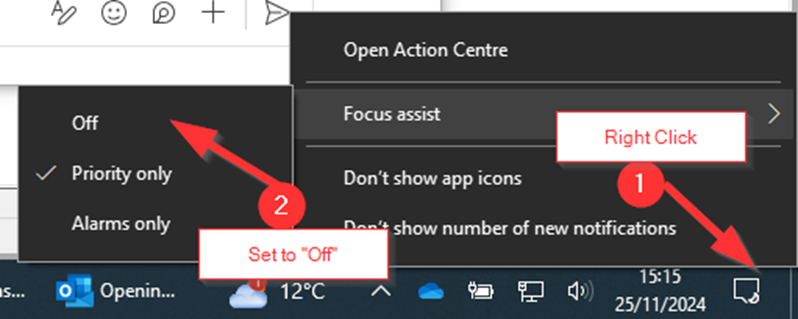 How to centrally switch off Focus Assist / Do not disturb | Microsoft ...