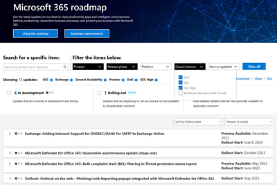 November 2024 - Microsoft 365 US Public Sector Roadmap Newsletter | Microsoft Community Hub