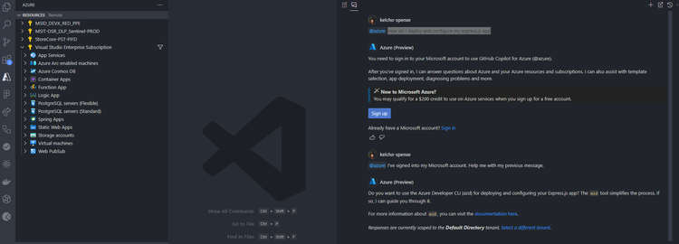 Deploying an Express.js API to Azure Using GitHub Copilot for Azure: A Step-by-Step Guide ...