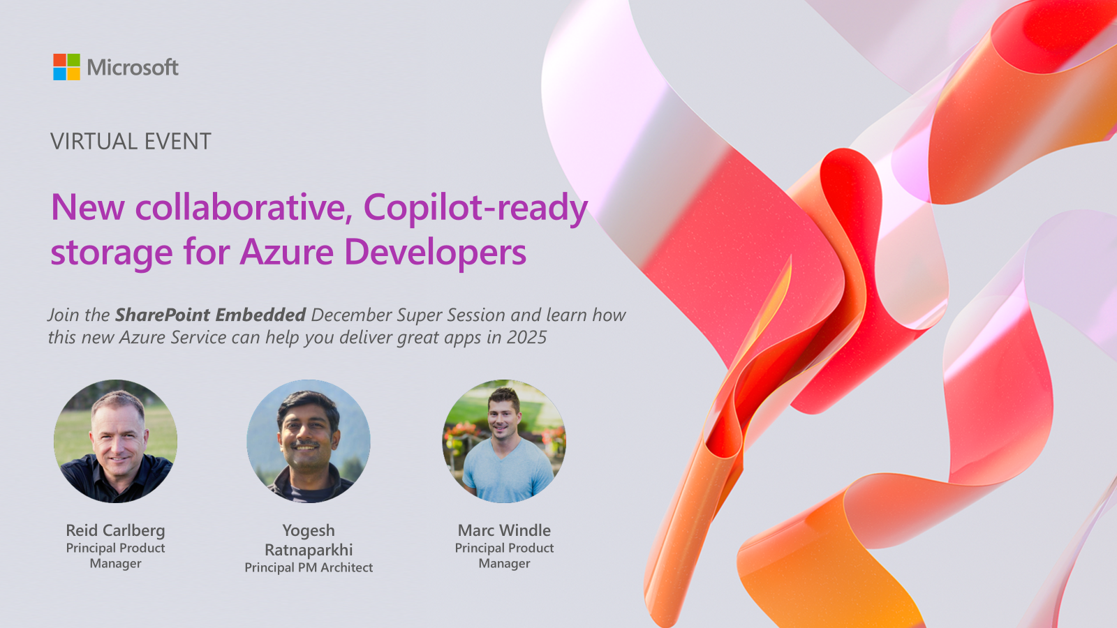 SharePoint Embedded: New Collaborative, Copilot-Ready Storage for Azure Developers PM ...