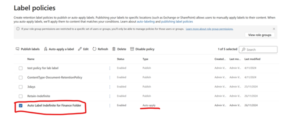 How do I apply auto labelling policy based on a folder name in M365 ...