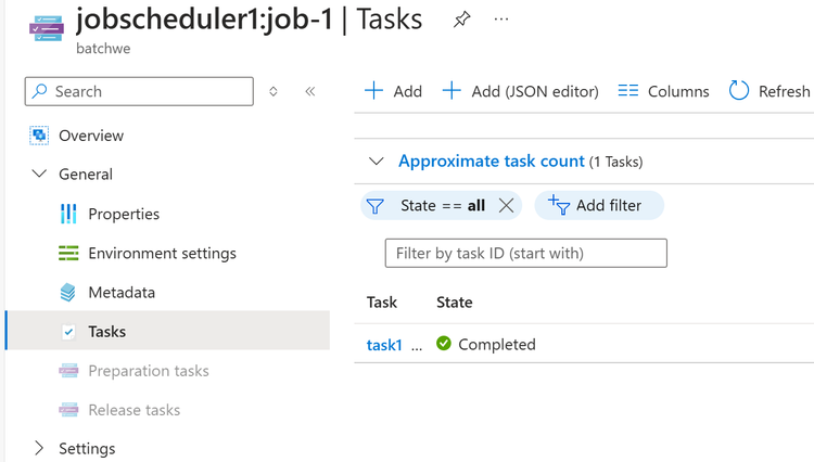 How to create multiple tasks under a job in Job Scheduler | Microsoft ...