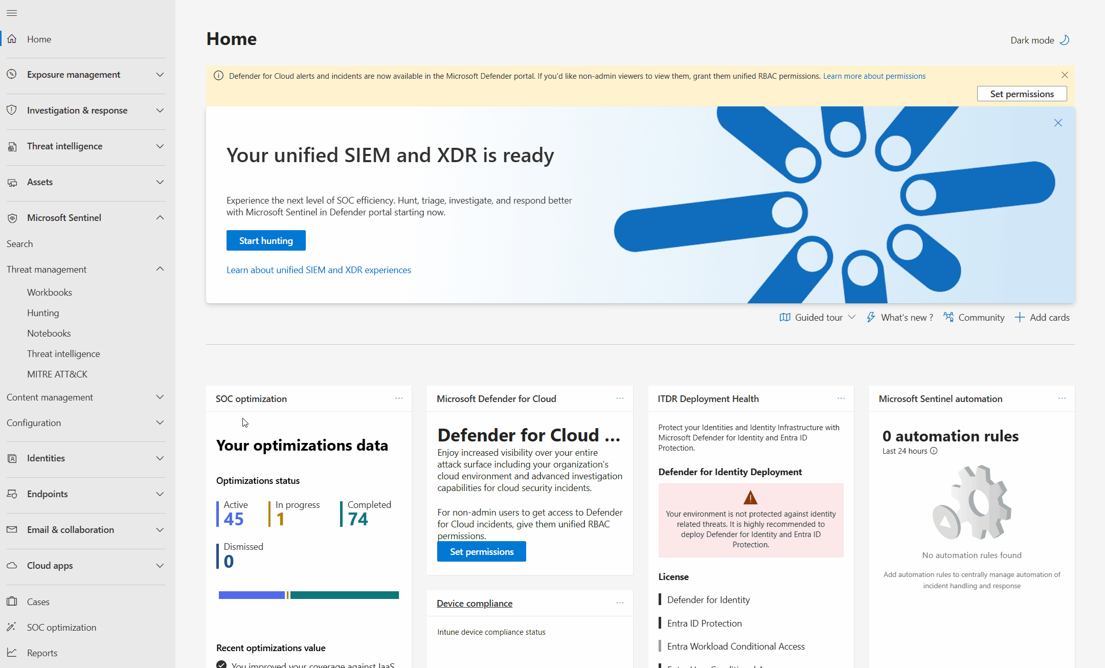 What's New: View Microsoft Sentinel Workbooks Directly from Unified SOC ...
