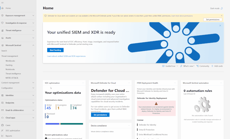 What's New: View Microsoft Sentinel Workbooks Directly from Unified SOC ...