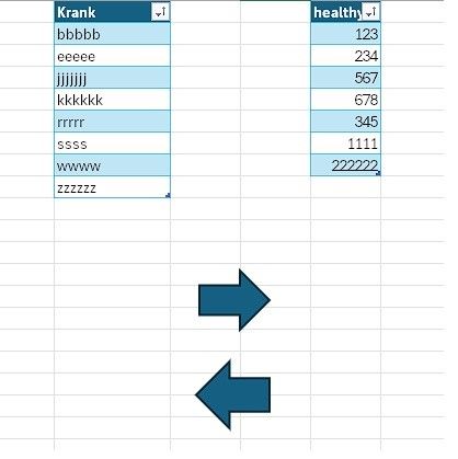 Move cell value between 2 tables | Microsoft Community Hub