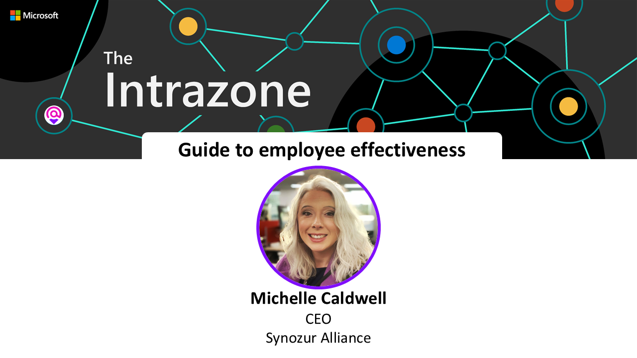 "Guide to employee effectiveness" - 🎙 The Intrazone podcast | Microsoft ...