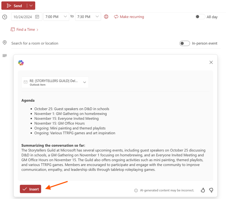 Effortless Scheduling With Copilot Transform Email Threads Into