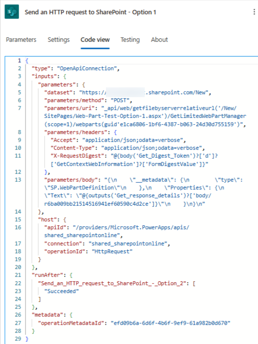 Flow to replace SharePoint site page text web part content from form ...