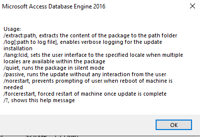 How to Uninstall Microsoft Access Database Engine 2016 by COMMAND LINE ...