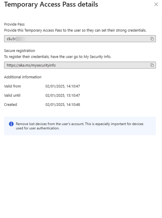 Step-by-Step Guide : How to use Temporary Access Pass (TAP) with ...