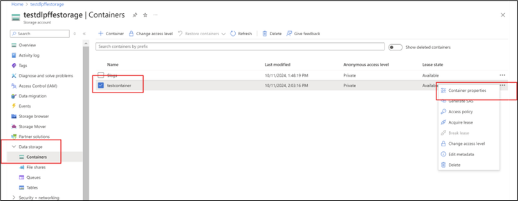 Set Up Endpoint DLP Evidence Collection on your Azure Blob Storage | Microsoft Community Hub