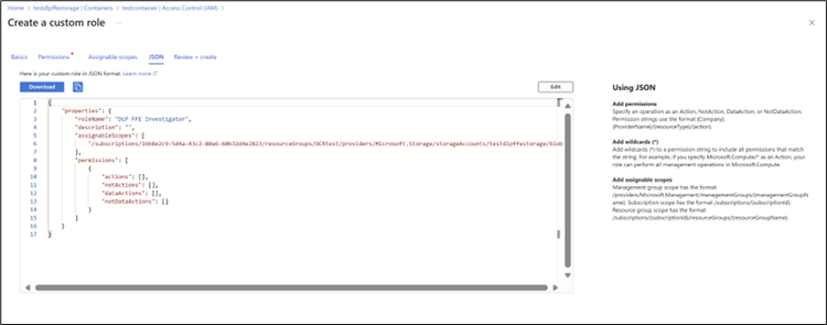 Set Up Endpoint DLP Evidence Collection on your Azure Blob Storage ...