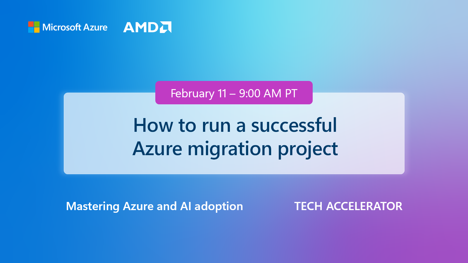 How to run a successful Azure migration project - Mastering Azure and AI adoption