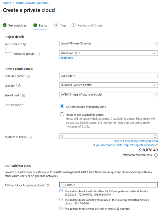 AVS LAB: Deploying AVS and Routing Internet Traffic via Hub Azure ...