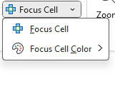 Excel 365 Focus Cell - "Show Auto-Highlight" feature is disappeared ...