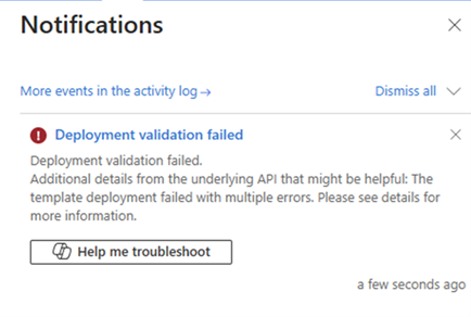 Azure Migrate – Deployment Failure Due to Policy Blocking | Microsoft Community Hub