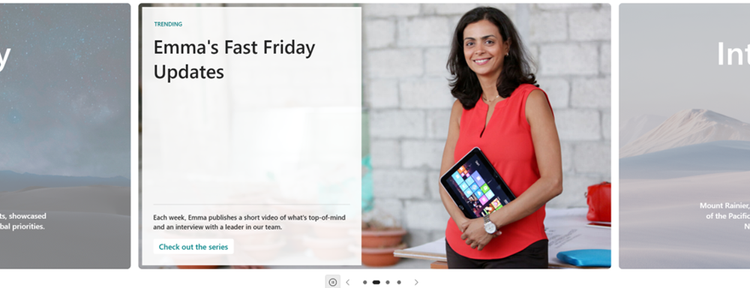 Re-imagined Hero with the New Carousel Layout for SharePoint ...