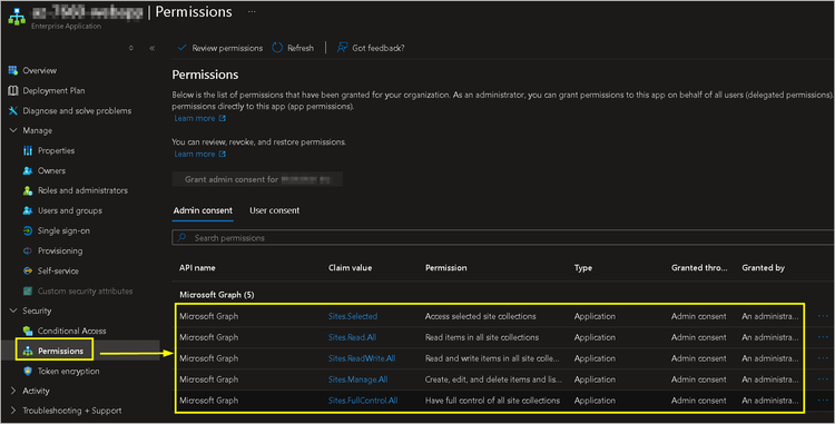 Connection Between Web App and O365 Resources: Using SharePoint as an ...