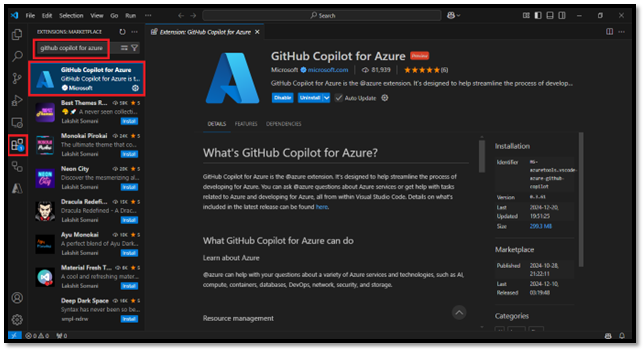 How to use GitHub Copilot for Azure?