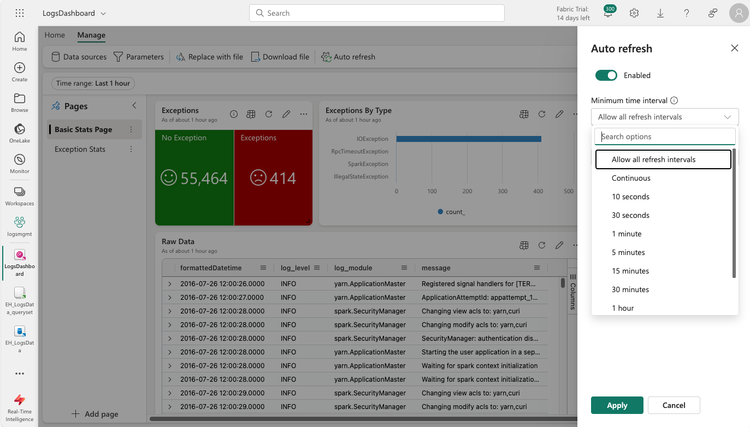 Efficient Log Management with Microsoft Fabric | Microsoft Community Hub