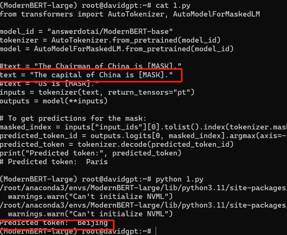Encoder-only ModernBERT Model | Microsoft Community Hub