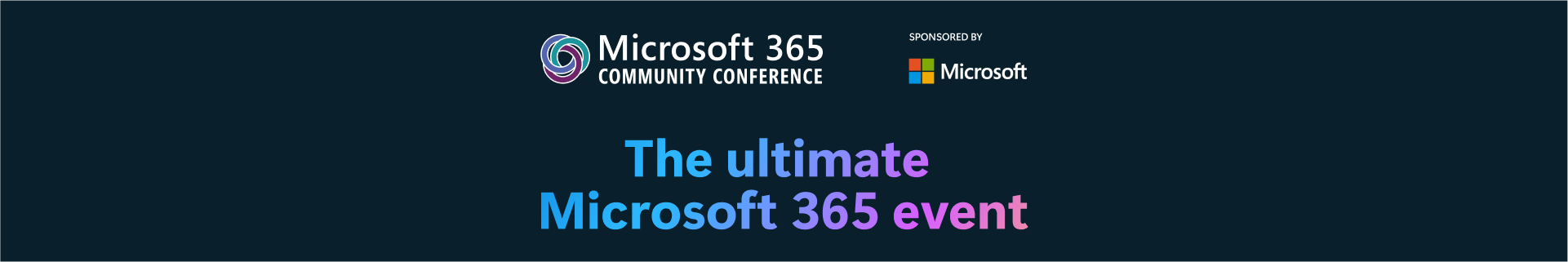 Microsoft 365 Community Conference: Your Front-row Seat to the Future of Work | Microsoft ...