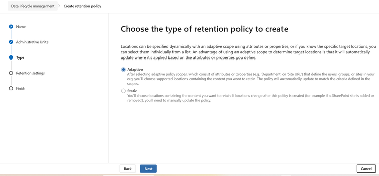 Optimizing OneDrive Retention Policies with Administrative Units and ...