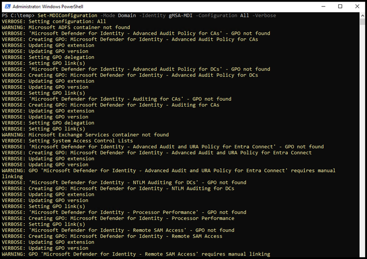 Deploying Microsoft Defender for Identity | Microsoft Community Hub